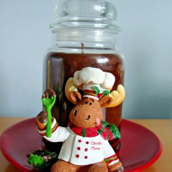 Yankee Candle | Accents | Yankee Candle With Festive Moose Holder ...
